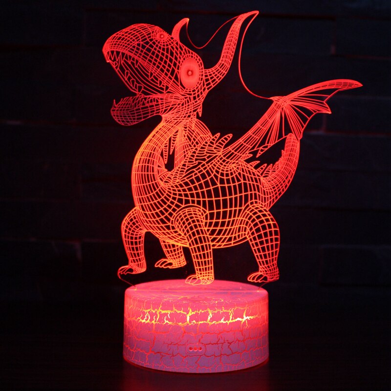 Lampe Dragon Leds Couleurs | Le Clan du Dragon
